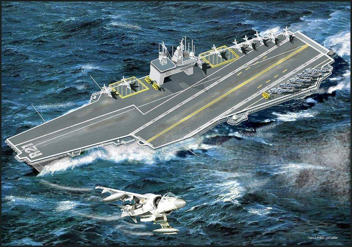 Portaaviones Carlos III (R-21) para la Armada Española | Foro Naval